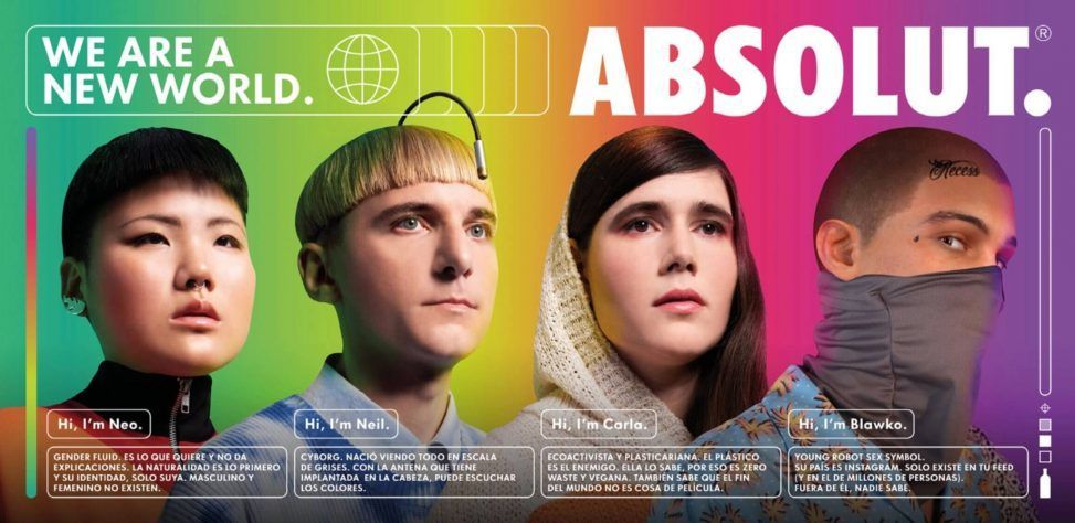 Absolut presenta a los protagonistas del nuevo mundo - HIGHXTAR.