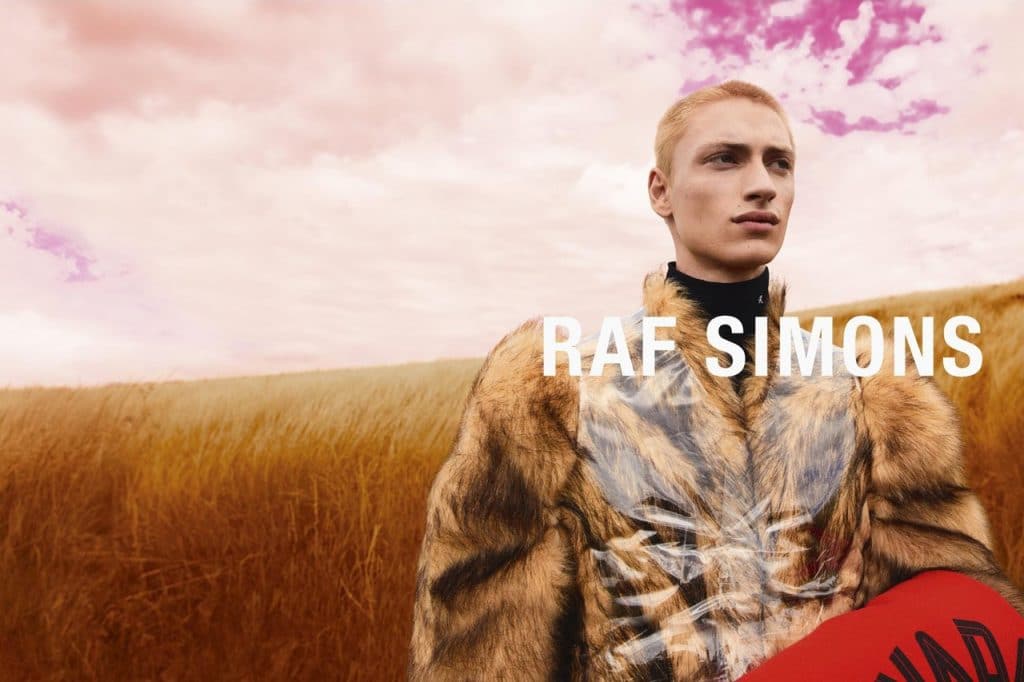La campaña FW20 de Raf Simons es un paseo psicodélico - HIGHXTAR.