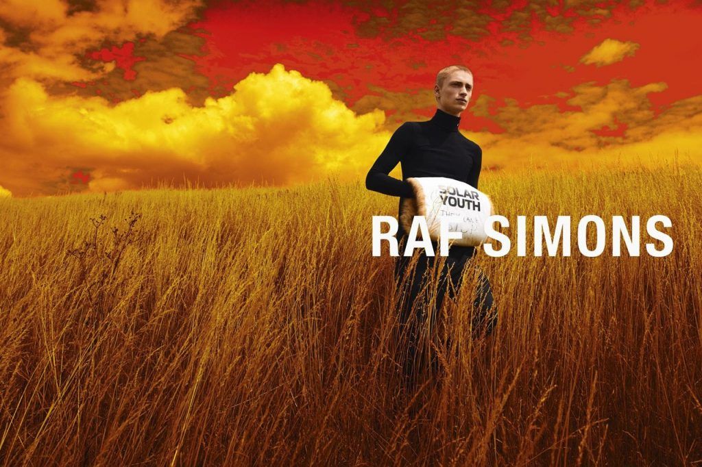 La campaña FW20 de Raf Simons es un paseo psicodélico - HIGHXTAR.