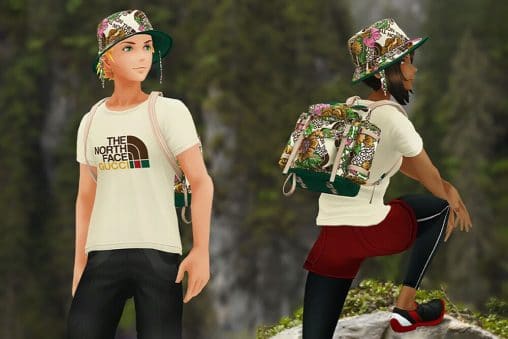 Viste a tu avatar de Pokemon GO de The North Face x Gucci - HIGHXTAR.
