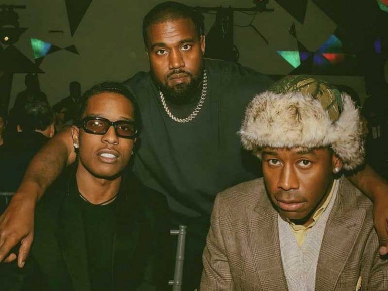 Kanye West y Tyler The Creator vistos en el studio | HIGHXTAR.