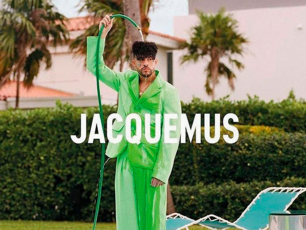 Bad Bunny breaks roles in new Jacquemus campaign - HIGHXTAR.