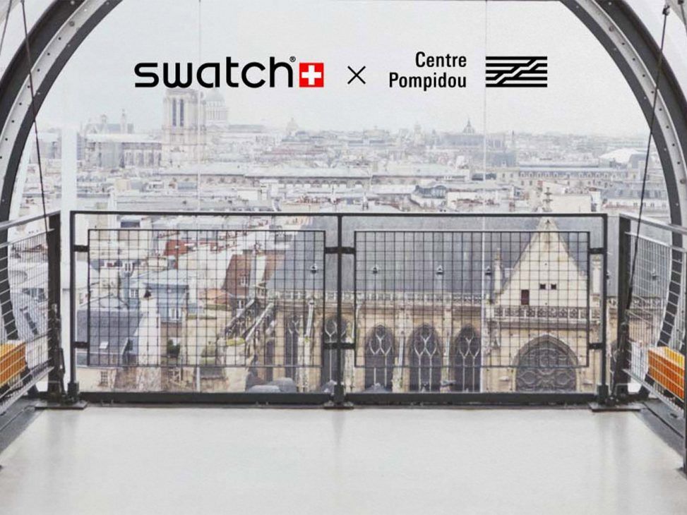 Swatch invade el Centre Pompidou para presentar su nueva colección de ...