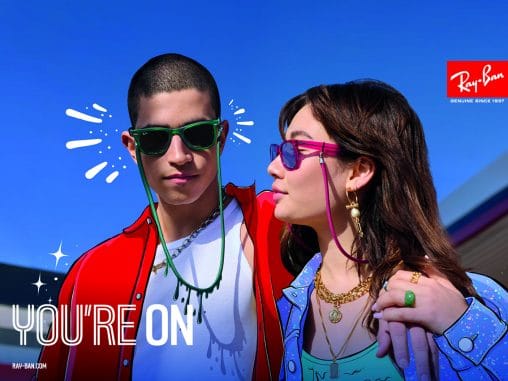 Ray-Ban Colorblock: Your must-have accessory for festival season