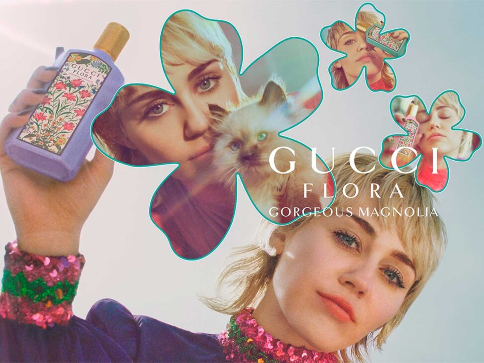 Miley Cyrus is the face of the new fragrance from Gucci Beauty - HIGHXTAR.