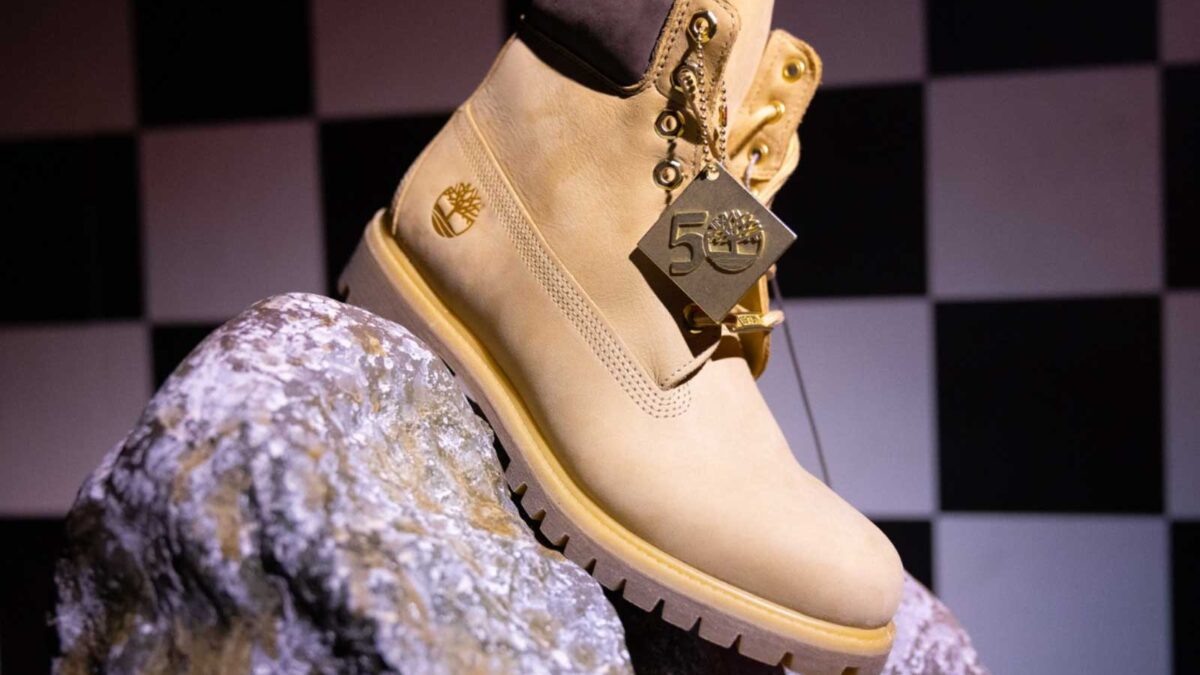 We travel to London to celebrate the 50th anniversary of Timberland's ...