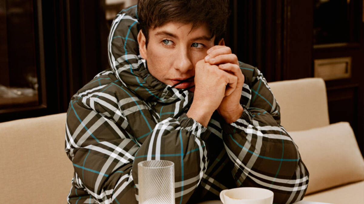 Just people going about their daily lives in Burberry's latest campaign ...