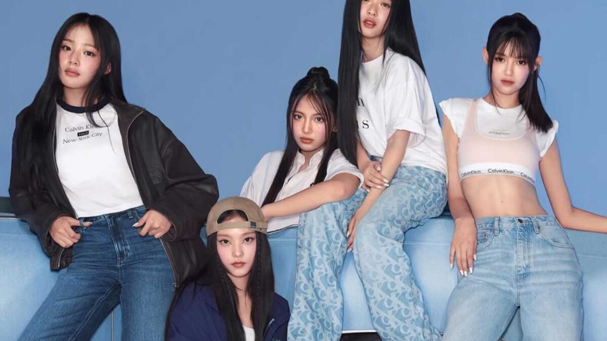 NewJeans stars in Calvin Klein's new Spring 2025 campaign - HIGHXTAR.