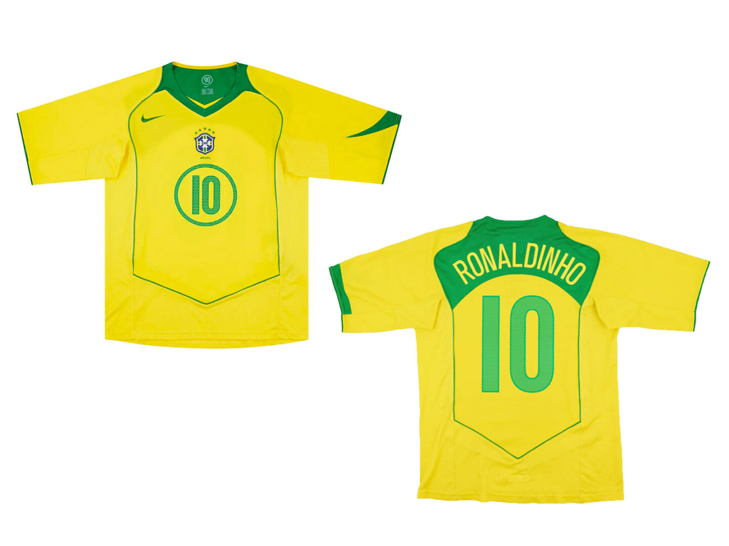 Nike brings back the Joga Bonito: Brazil's legendary Total 90 jersey ...