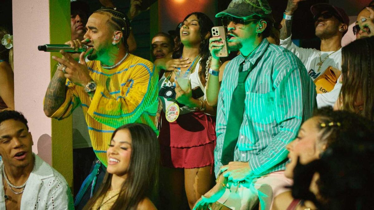 Ozuna deslumbra en la histórica residencia de Bad Bunny en Puerto Rico ...