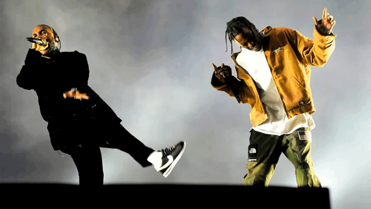 Travis Scott y Kendrick Lamar: nuevo récord con "goosebumps" - HIGHXTAR.