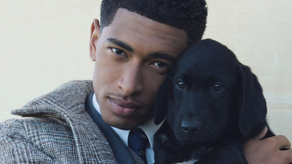 The British charm of Louis Vuitton with Jude Bellingham and Callum ...