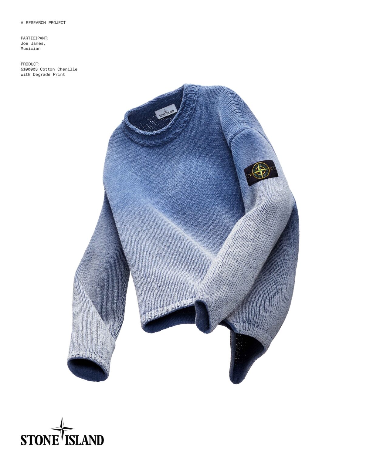 Chenille cotton takes centre stage in Stone Island's SS '026 collection ...