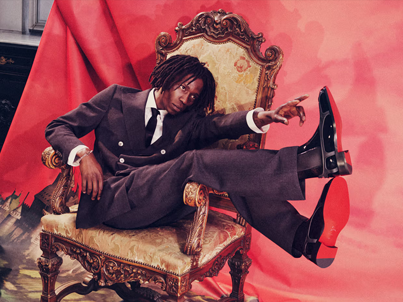 This is Jaden Smith's first menswear collection for Christian Louboutin ...